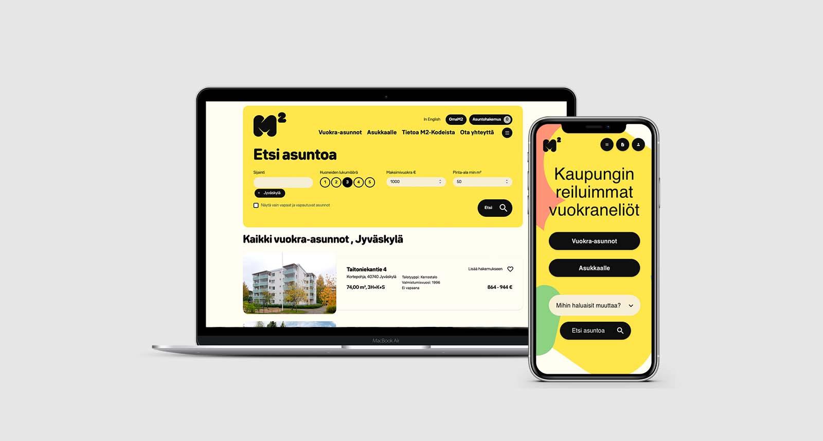 M2-Kodit (WordPress, Trimedia Oy) - Referenssitarina digipalvelun ...