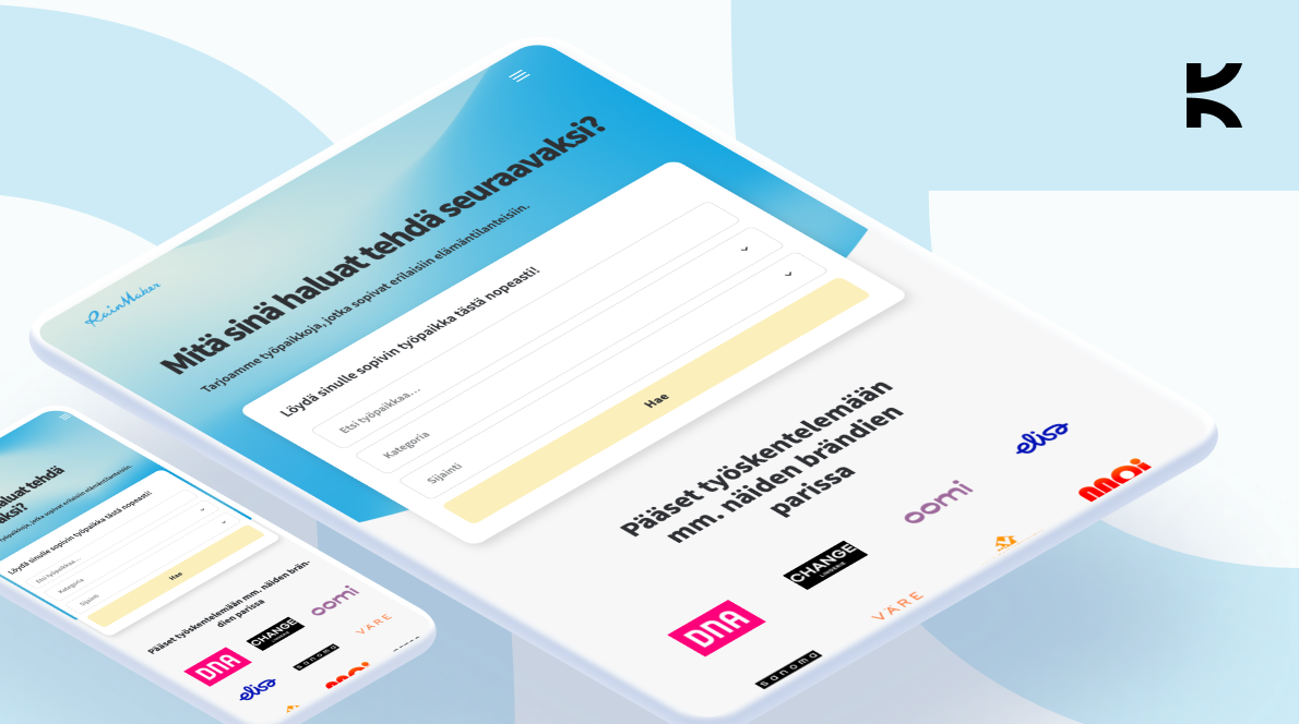 Rainmaker (WordPress, Valve) - Referenssitarina digipalvelun uudistuksesta – Vierityspalkki.fi