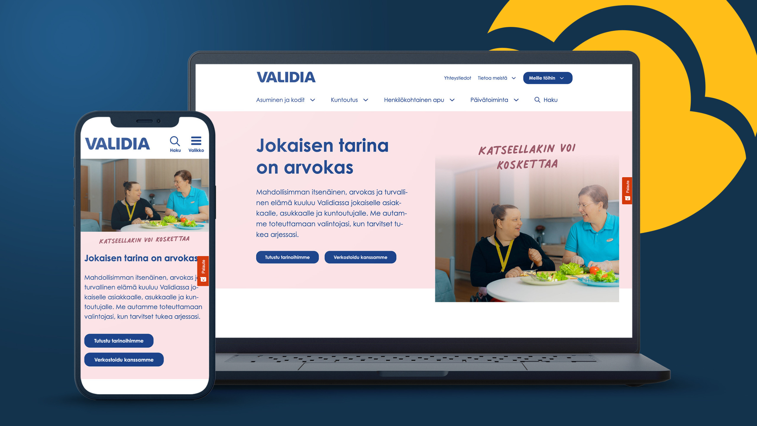 Validia (WordPress, Poutapilvi web design Oy) - Referenssitarina digipalvelun uudistuksesta ...