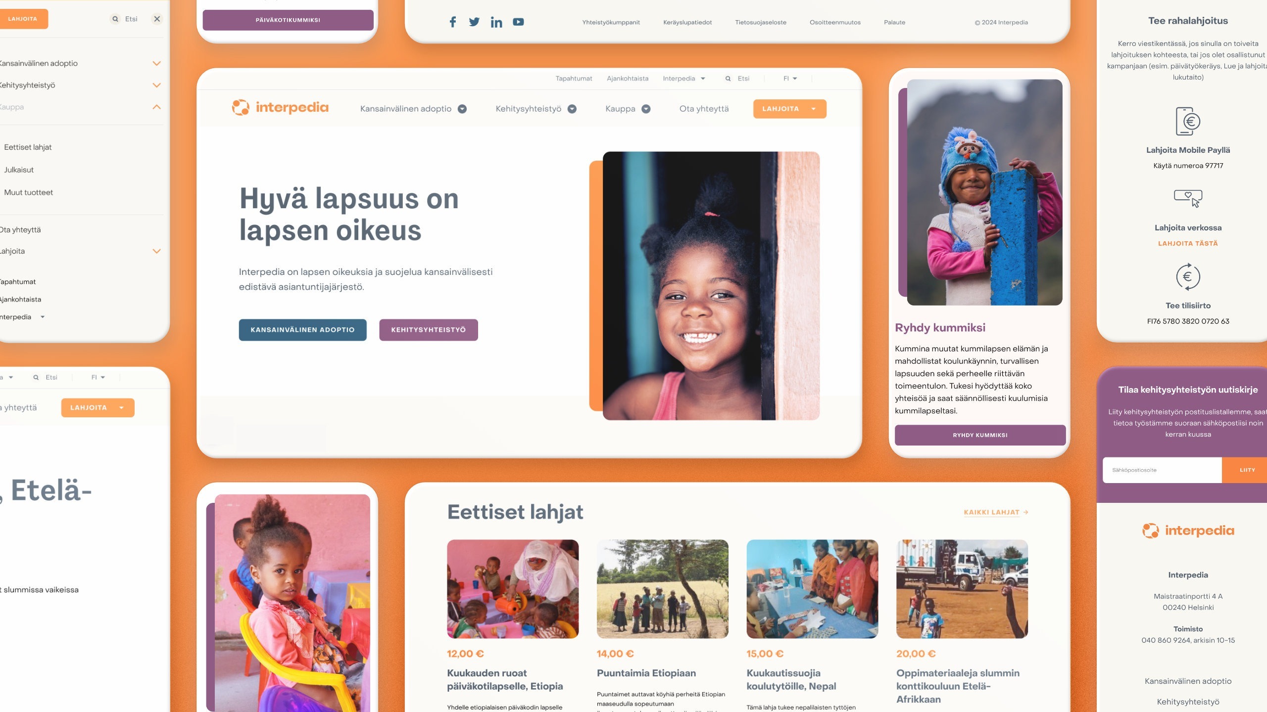 Interpedia verkkosivusto ja verkkokauppa (WordPress, redandblue) - Referenssitarina digipalvelun ...