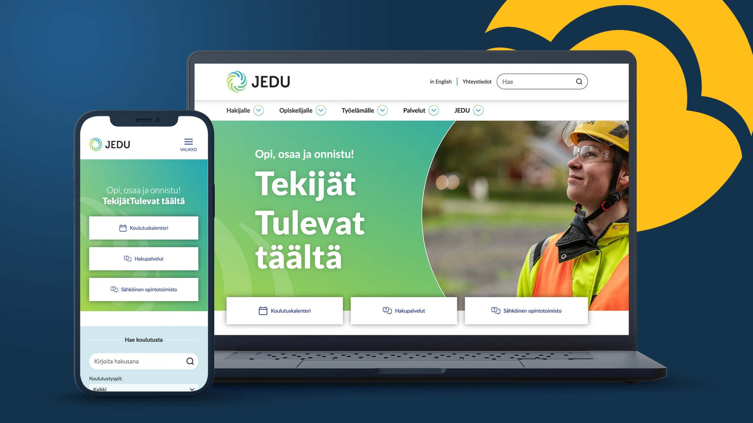 Jokilaaksojen koulutuskuntayhtymä JEDU (WordPress, Poutapilvi web ...
